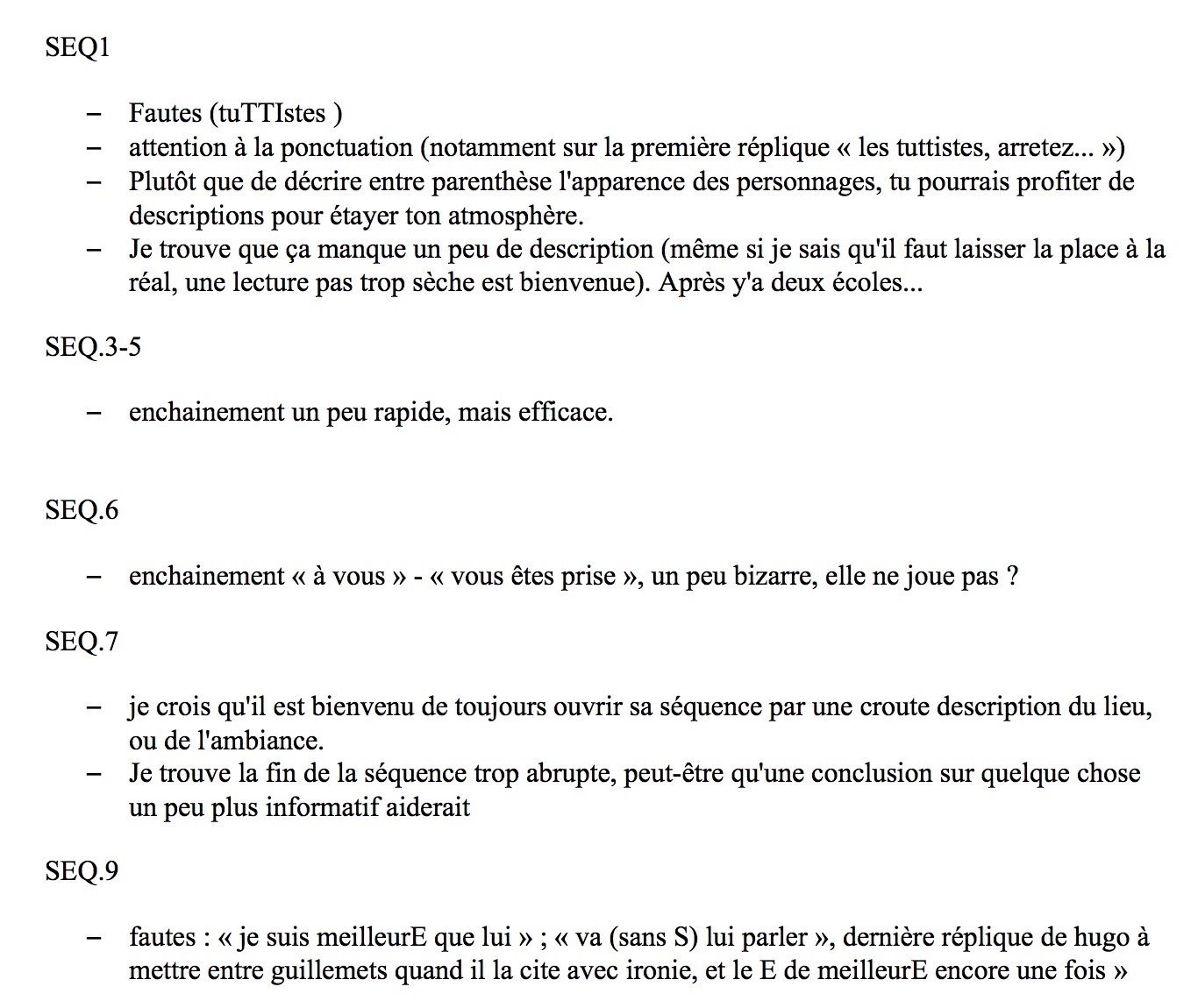 Écrire un film étape par étape - Apprendre le scénario